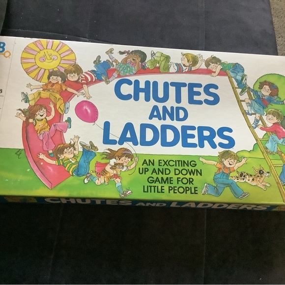 Games | Vintage Chutes Ladders New Made In Usa 1978 Box Great Condition ...
